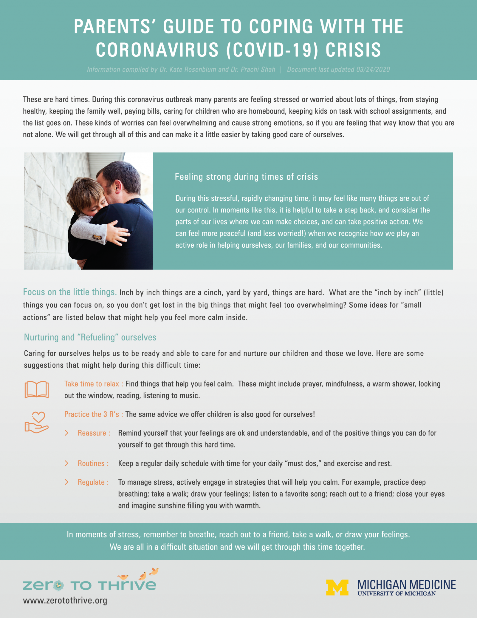 Parents' Guide to Coping with Coronavirus (COVID-19) - Big Brothers Big ...